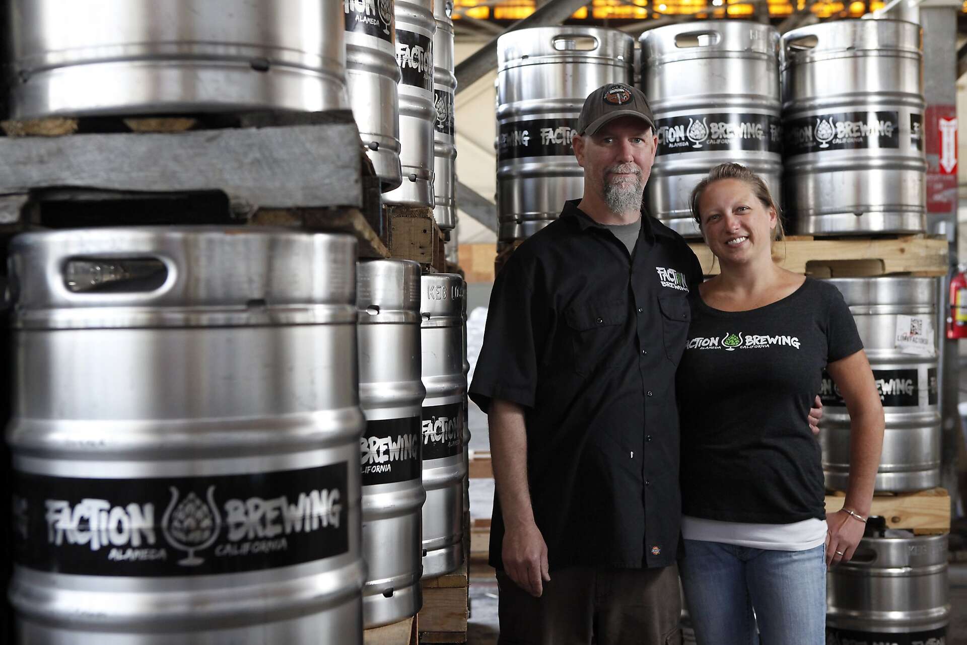Faction Brewing: A couple's beer dreams, thriving by the bay