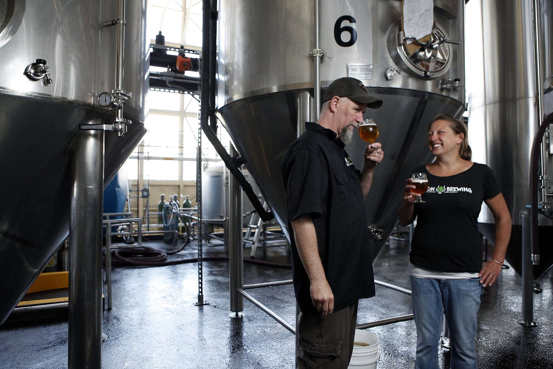 Faction Brewing: A couple's beer dreams, thriving by the bay