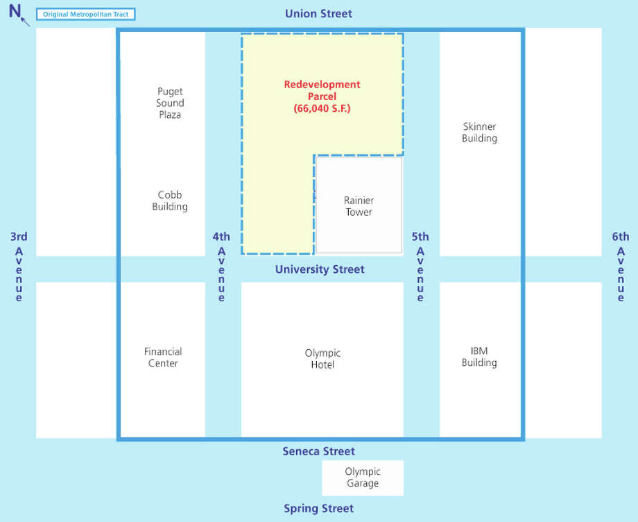 Developer makes planned Rainier Square tower taller, textured ...