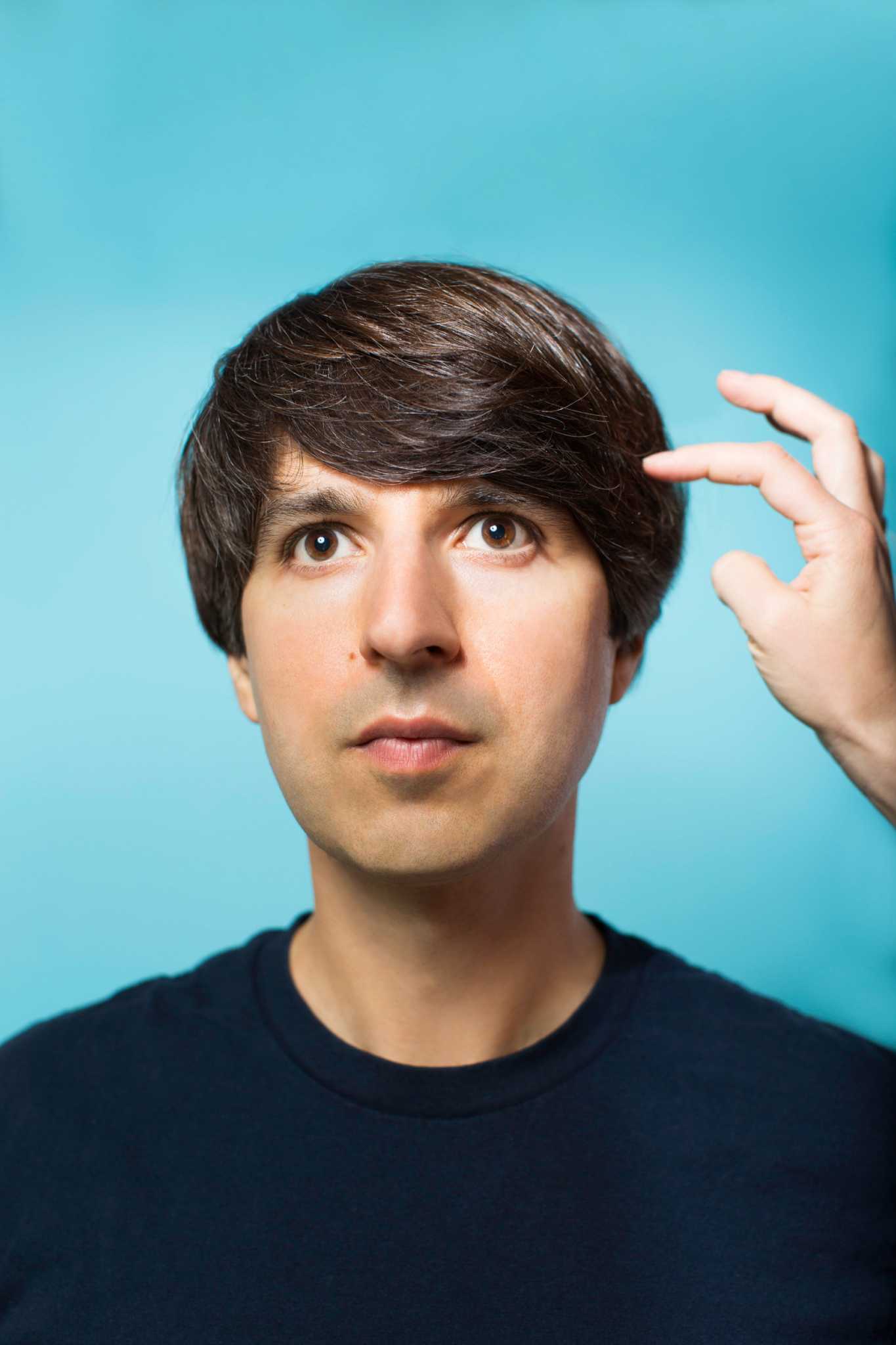 Comedian Demetri Martin performing in Stamford