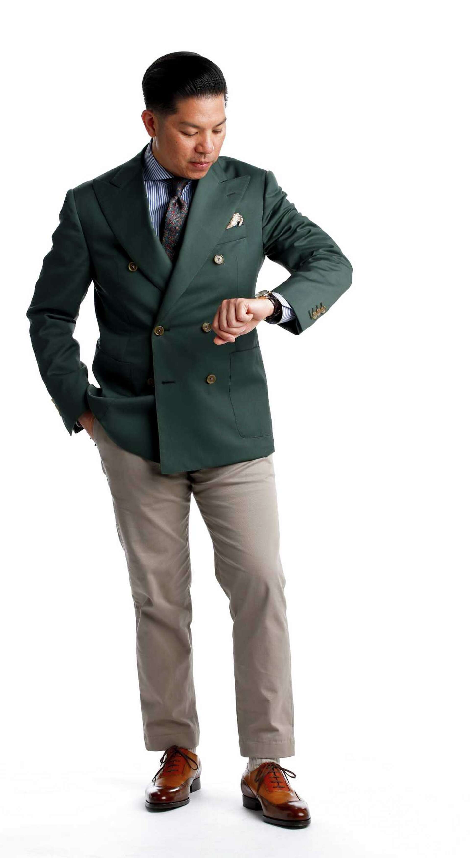 Wingtip manager Michael Alzona shows off his #SFStyle