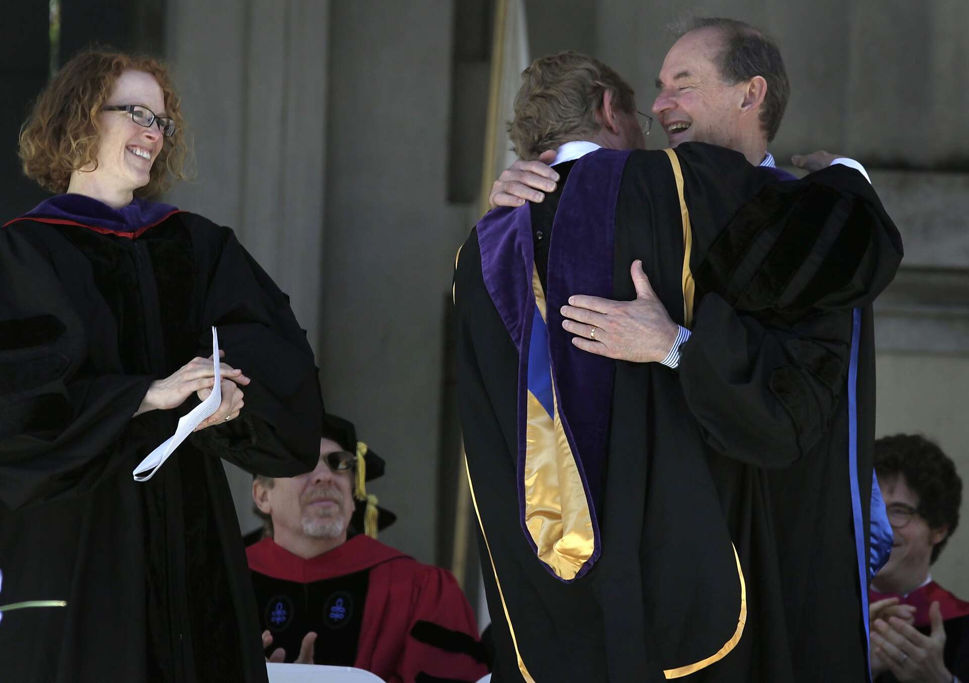 Lawyers David Boies, Ted Olson inspire UC Berkeley law grads