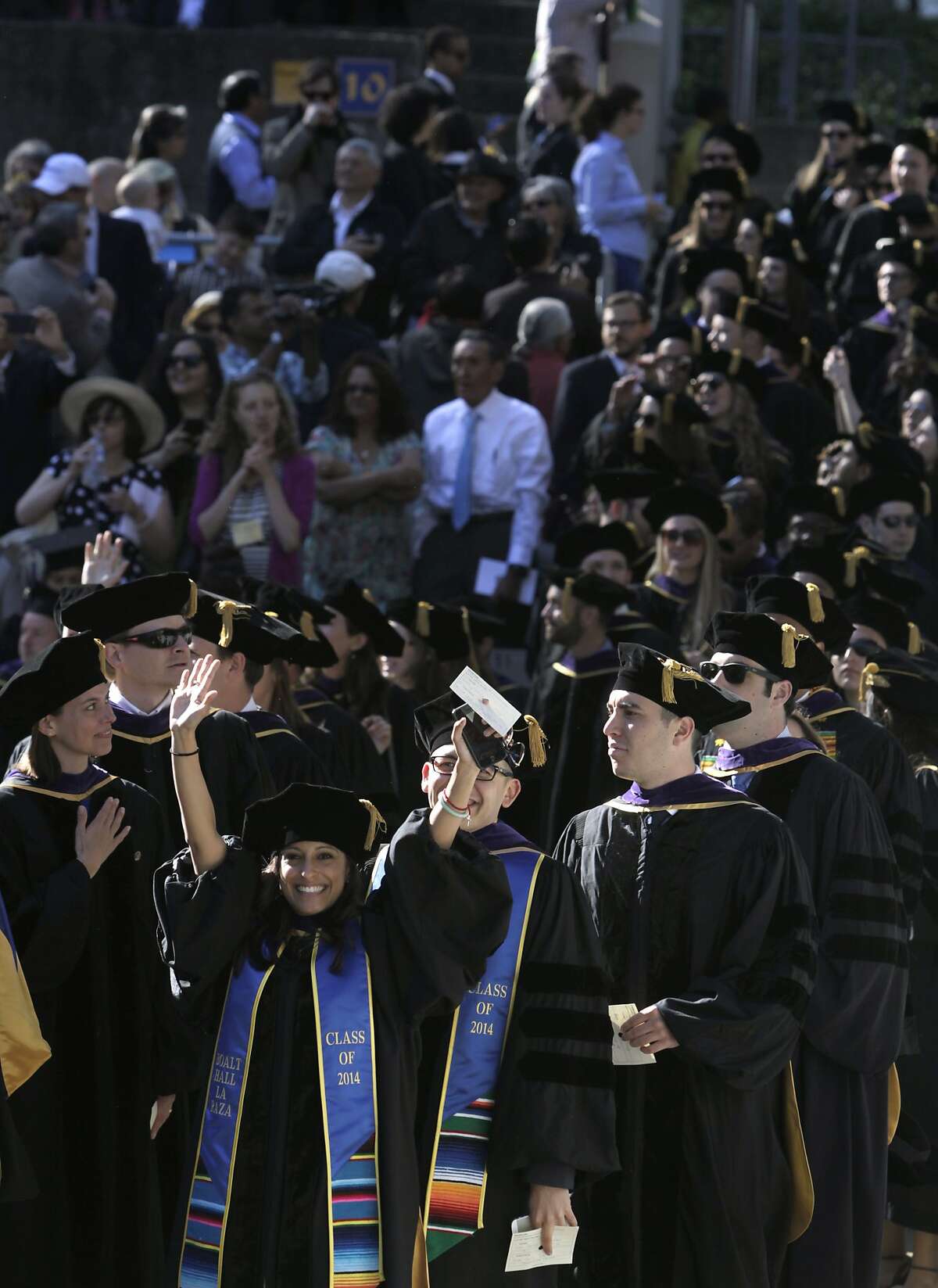 Lawyers David Boies, Ted Olson inspire UC Berkeley law grads