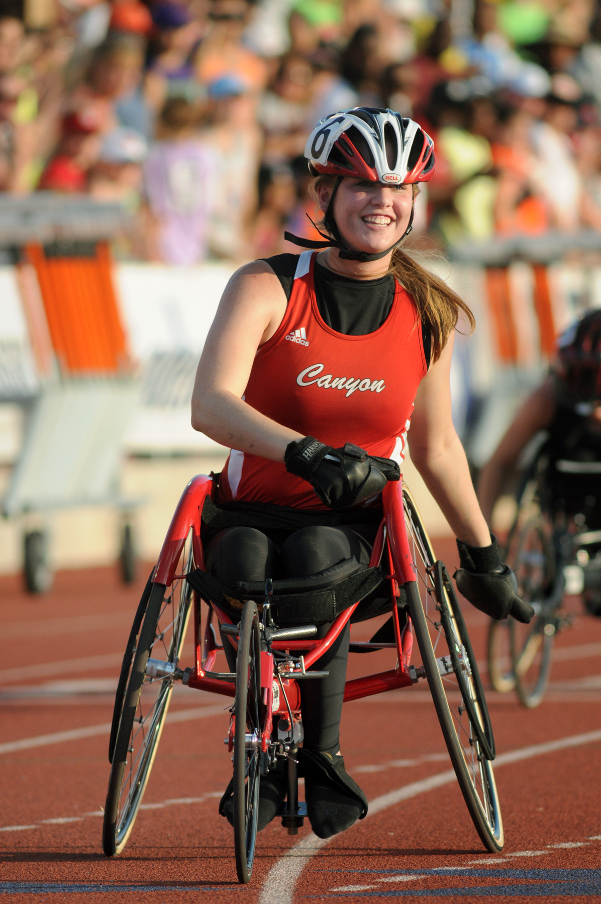 Wheelchair events debut at state track and field meet