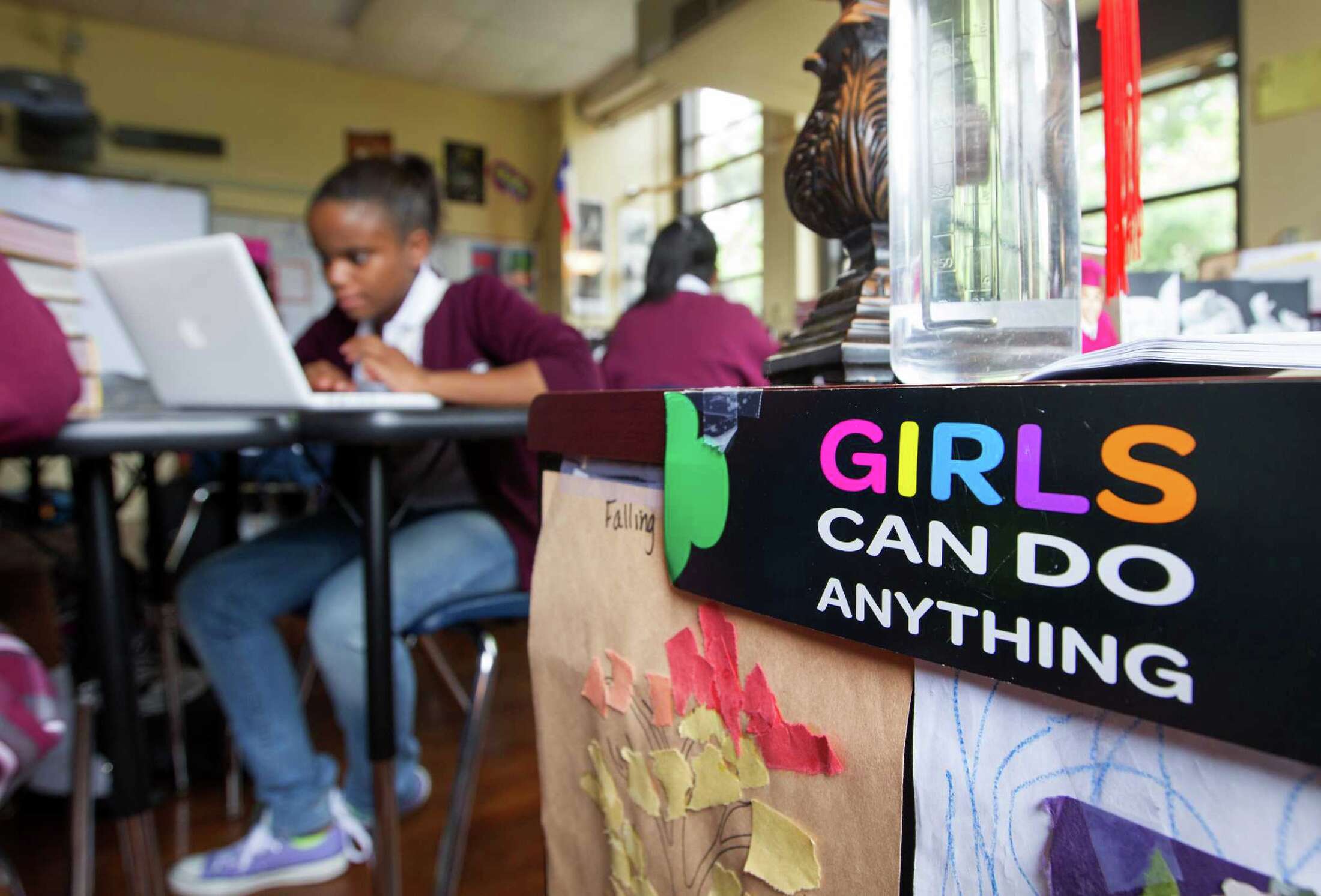 Single-gender schools applauded, but struggle with retention