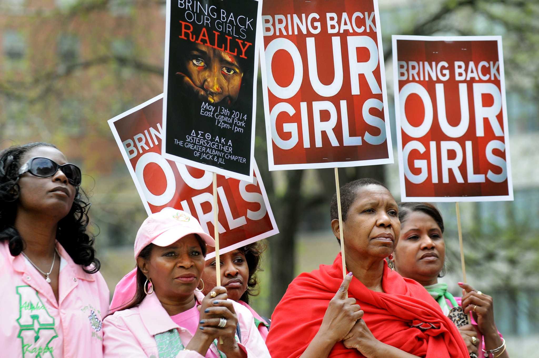 Photos: Rally for missing girls