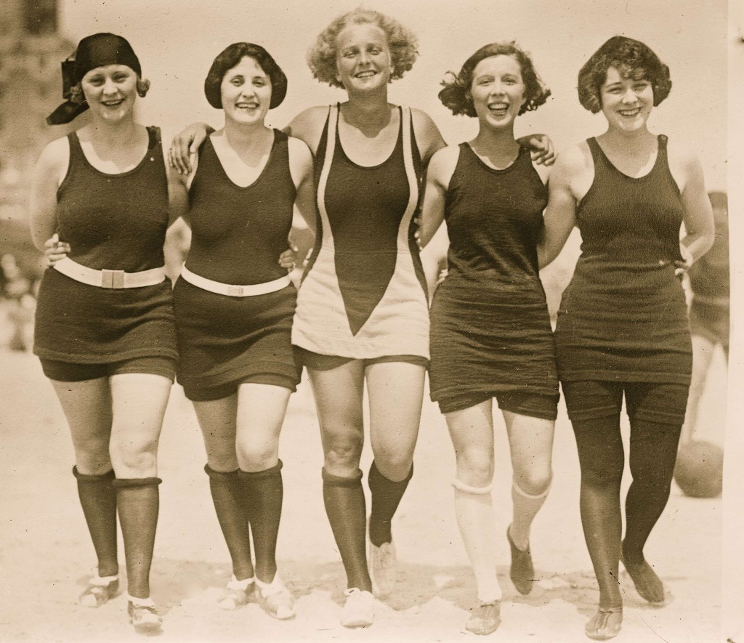 A look at ladies' bathing suit style through the years