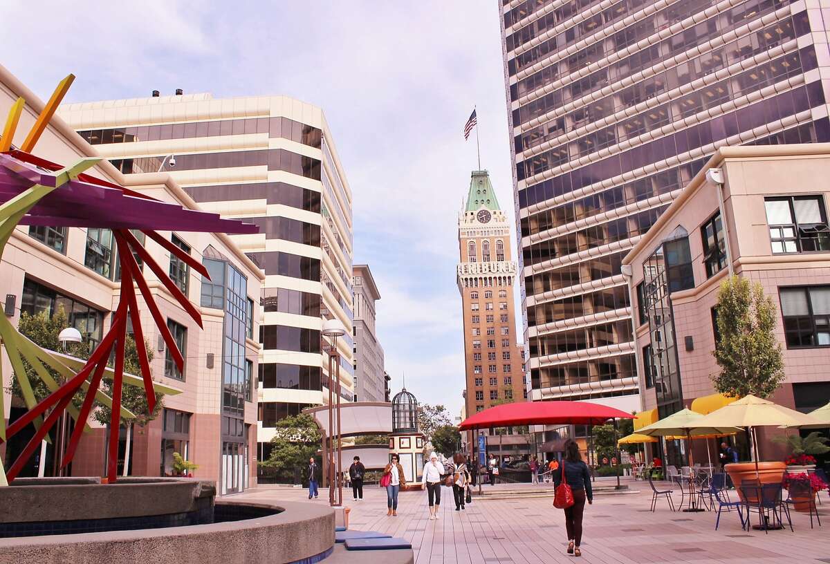 Oakland's downtown blends Victoriana with ultramodern