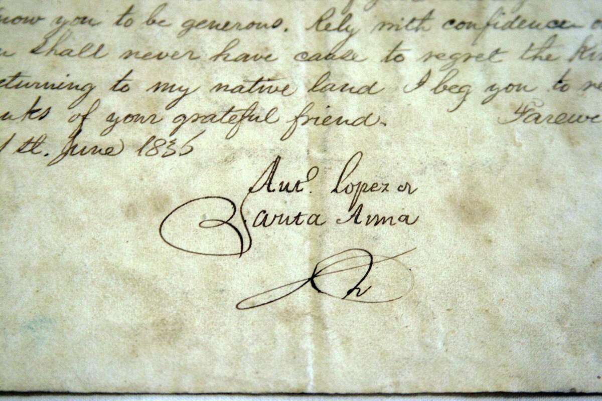 Texas fighting for Santa Anna's leg