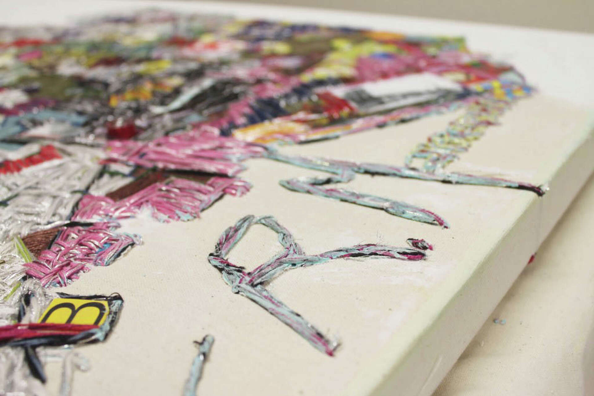 Fiber artist loves the old, embraces the new