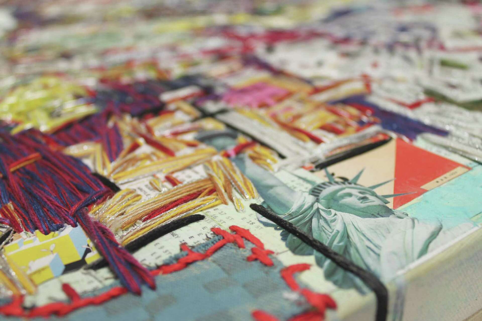 Fiber artist loves the old, embraces the new