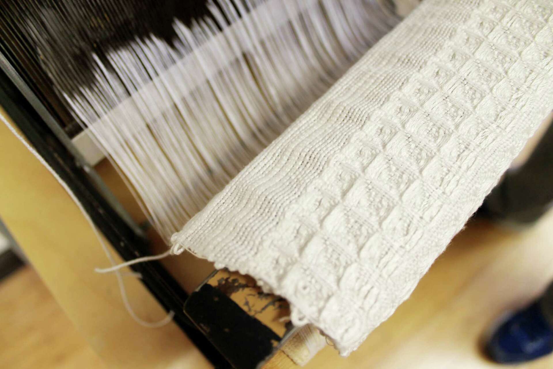 Fiber artist loves the old, embraces the new