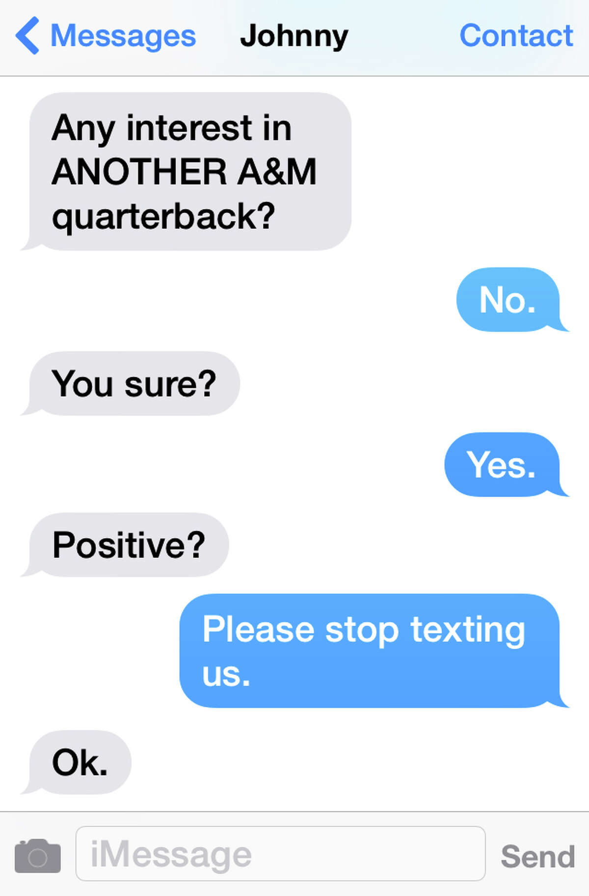 Johnny Manziel's secret Draft Day text messages revealed (satire)