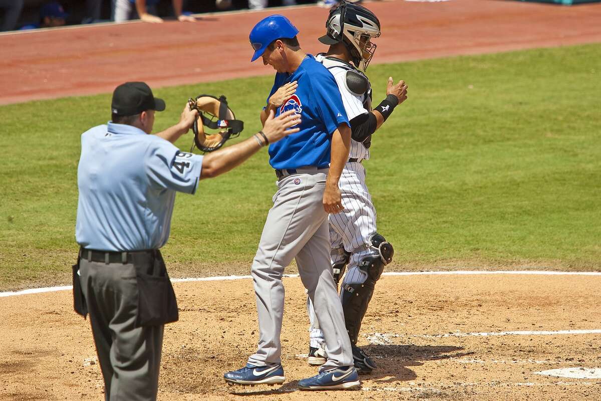 Colvin was scared, but not scarred, after being speared by bat