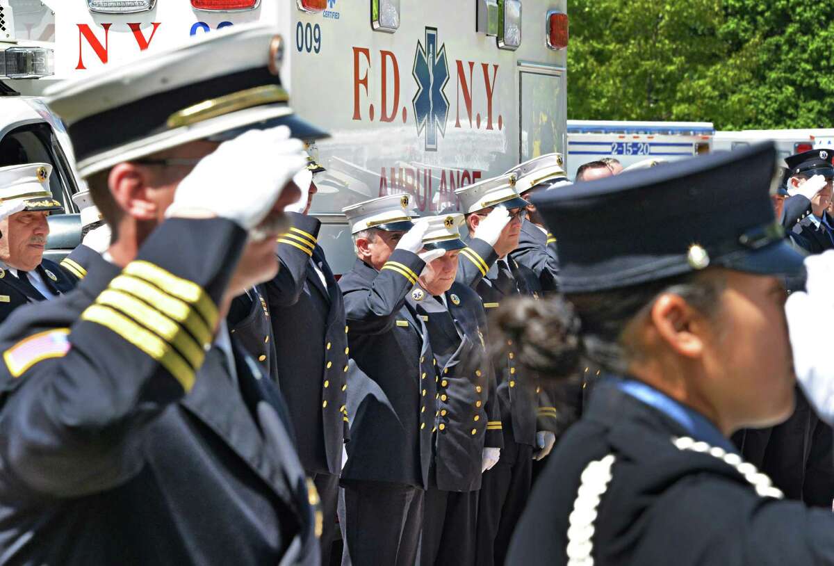 Photos: EMS memorial