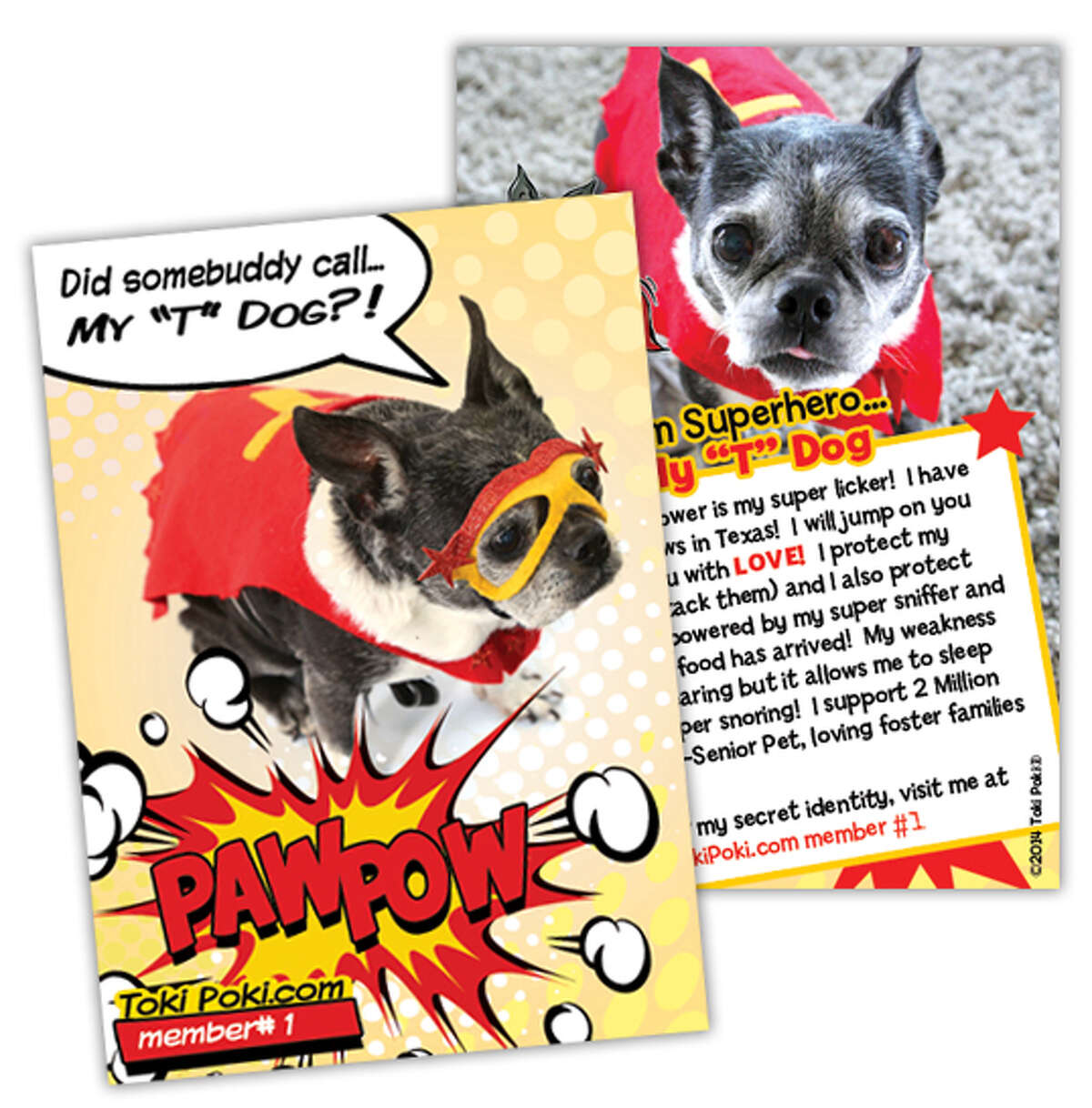 Trading cards have gone to the dogs