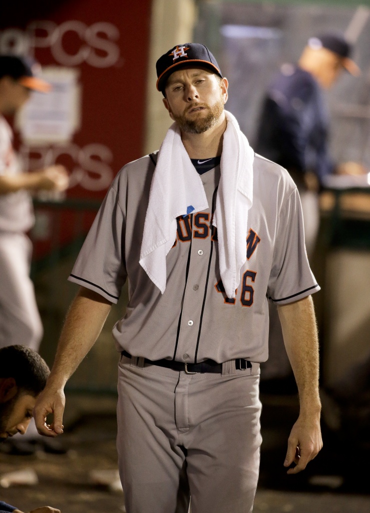 Astros' Feldman shines as leader while handling father's death