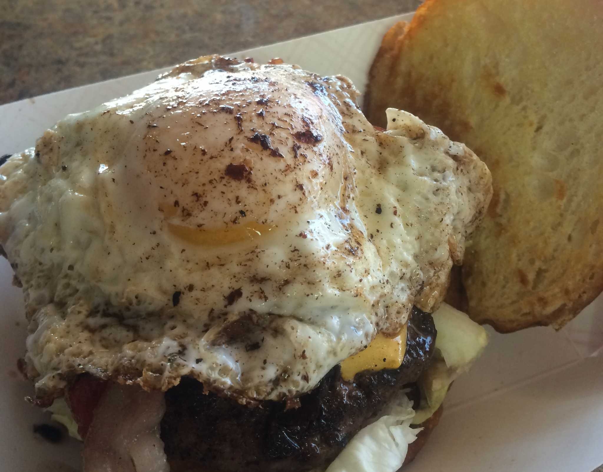 One great dish: the Sunrise at Just Burgers