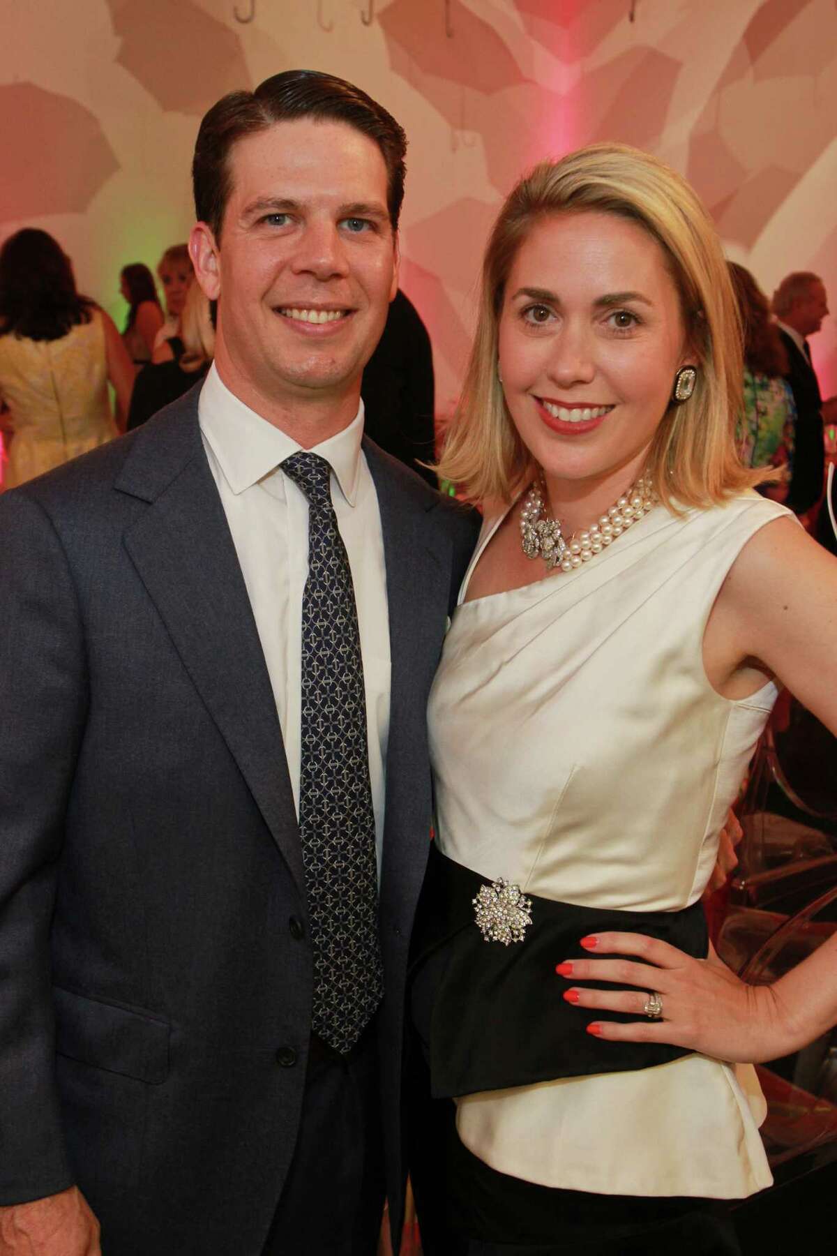 Guest go mod at Blaffer Art Museum gala