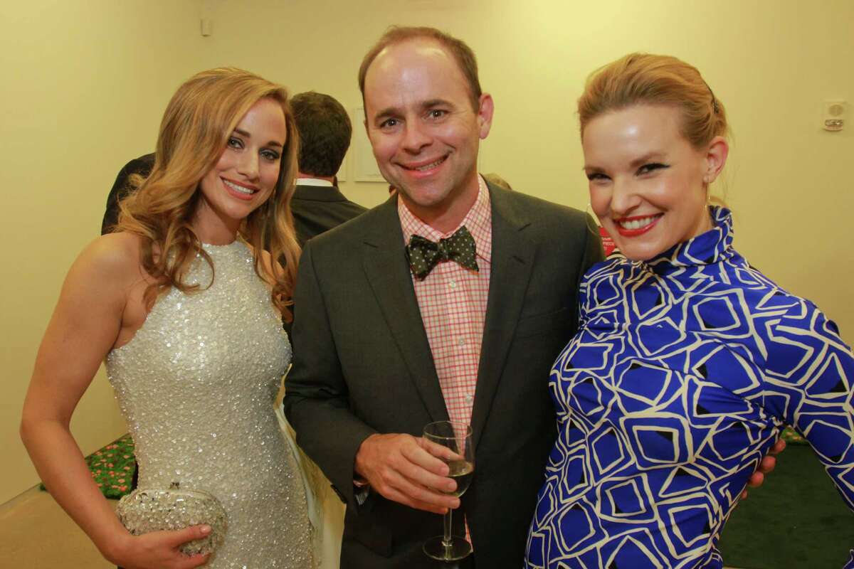 Guest go mod at Blaffer Art Museum gala