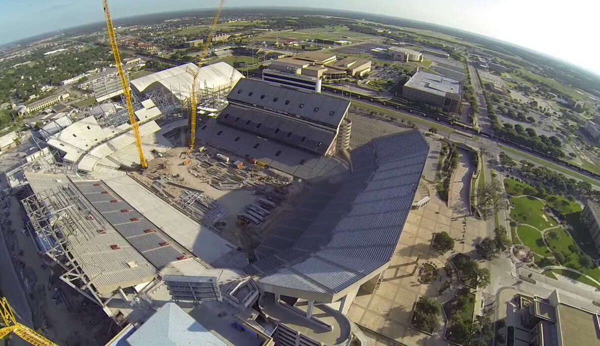 Anonymous drone video shows Kyle Field renovation in progress