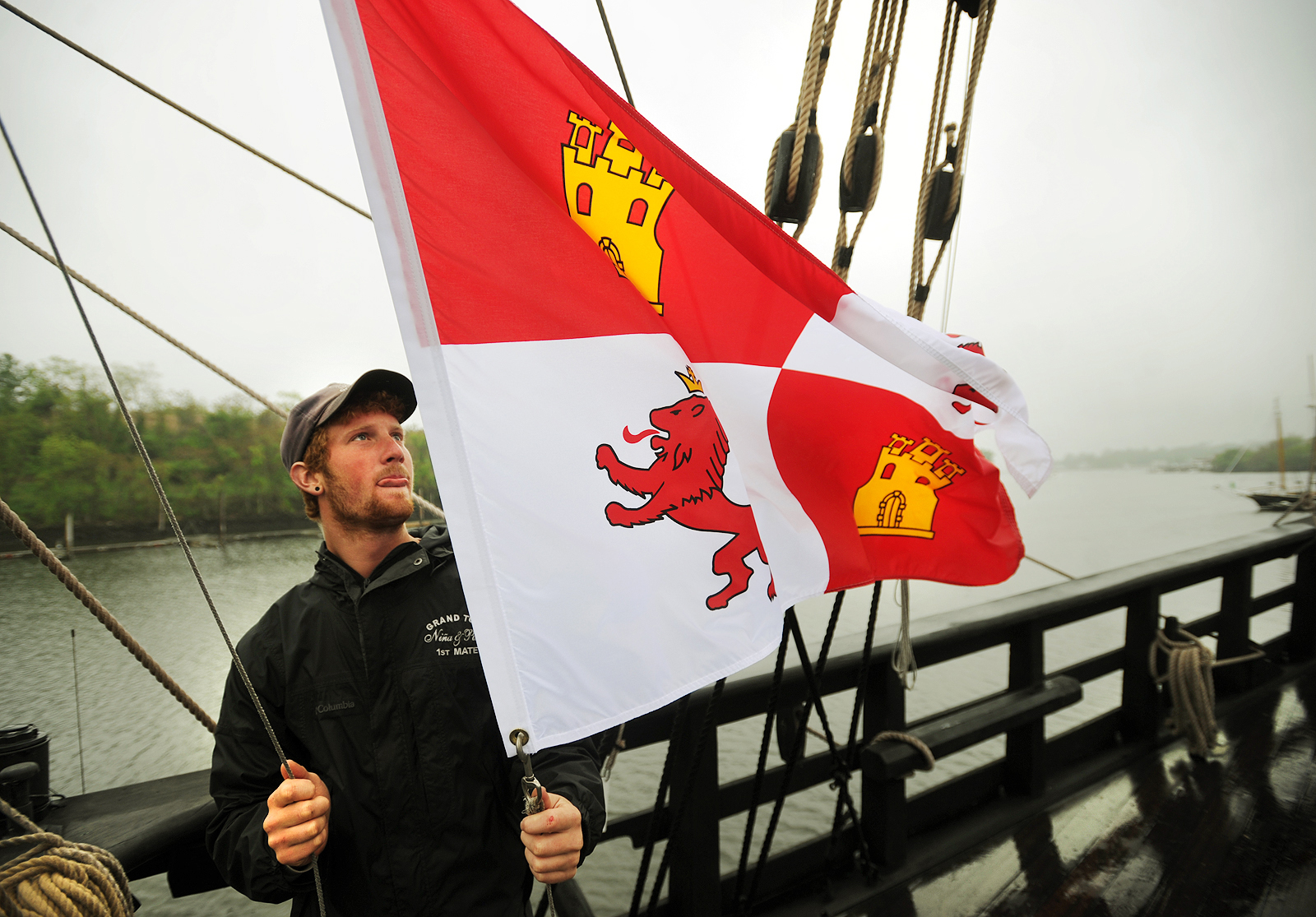 Nina and Pinta replicas at Captain's Cove