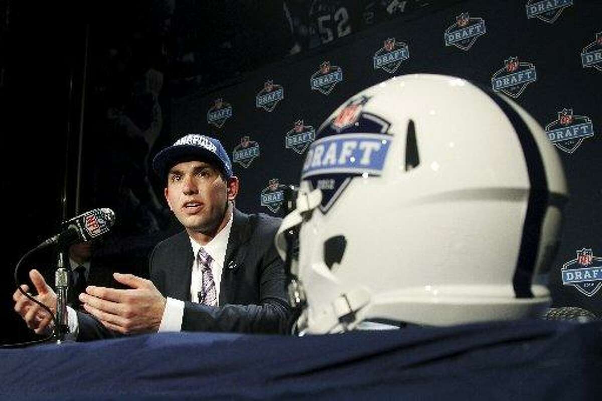 Andrew Luck: From Houston HS star to Houston NFL foil