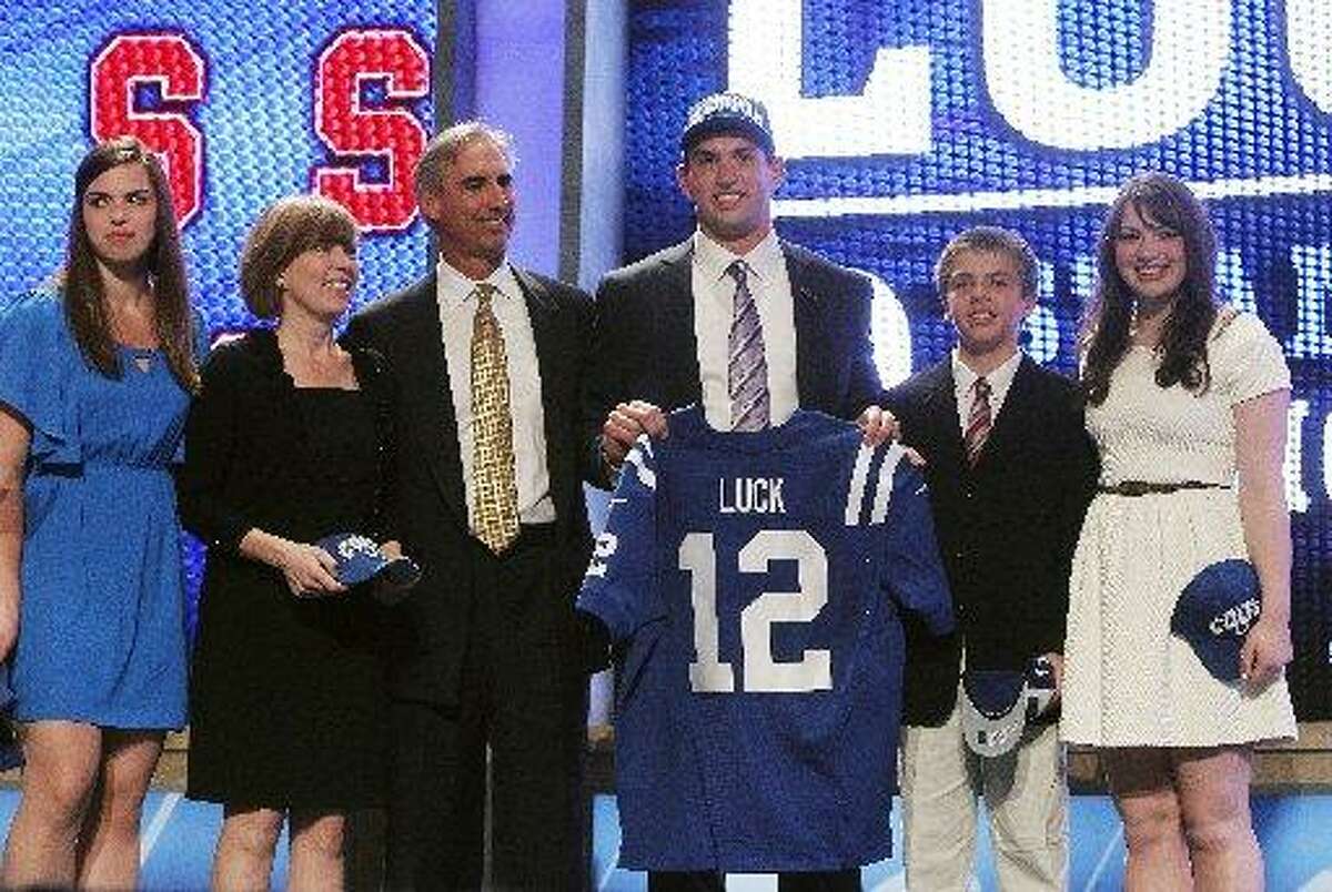 Andrew Luck: From Houston HS star to Houston NFL foil