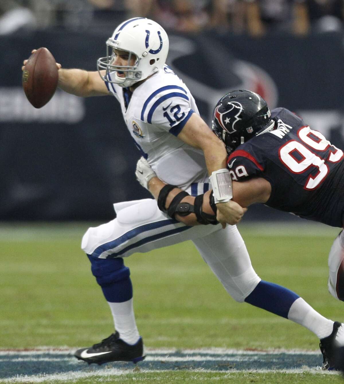 Andrew Luck: From Houston HS star to Houston NFL foil