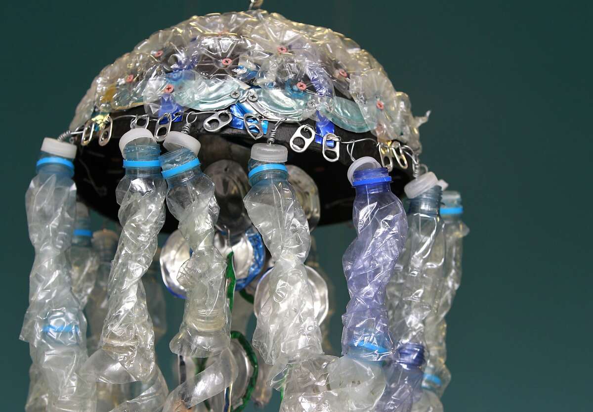 Plastic trash from the ocean is art at S.F. Zoo