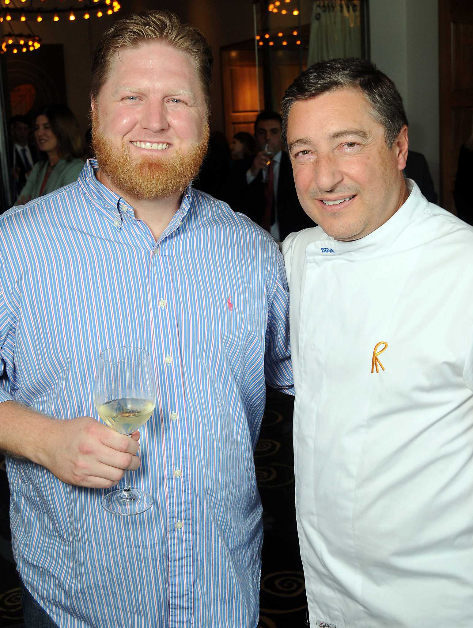 Local culinary stars at BBVA's reception for famed chef Roca