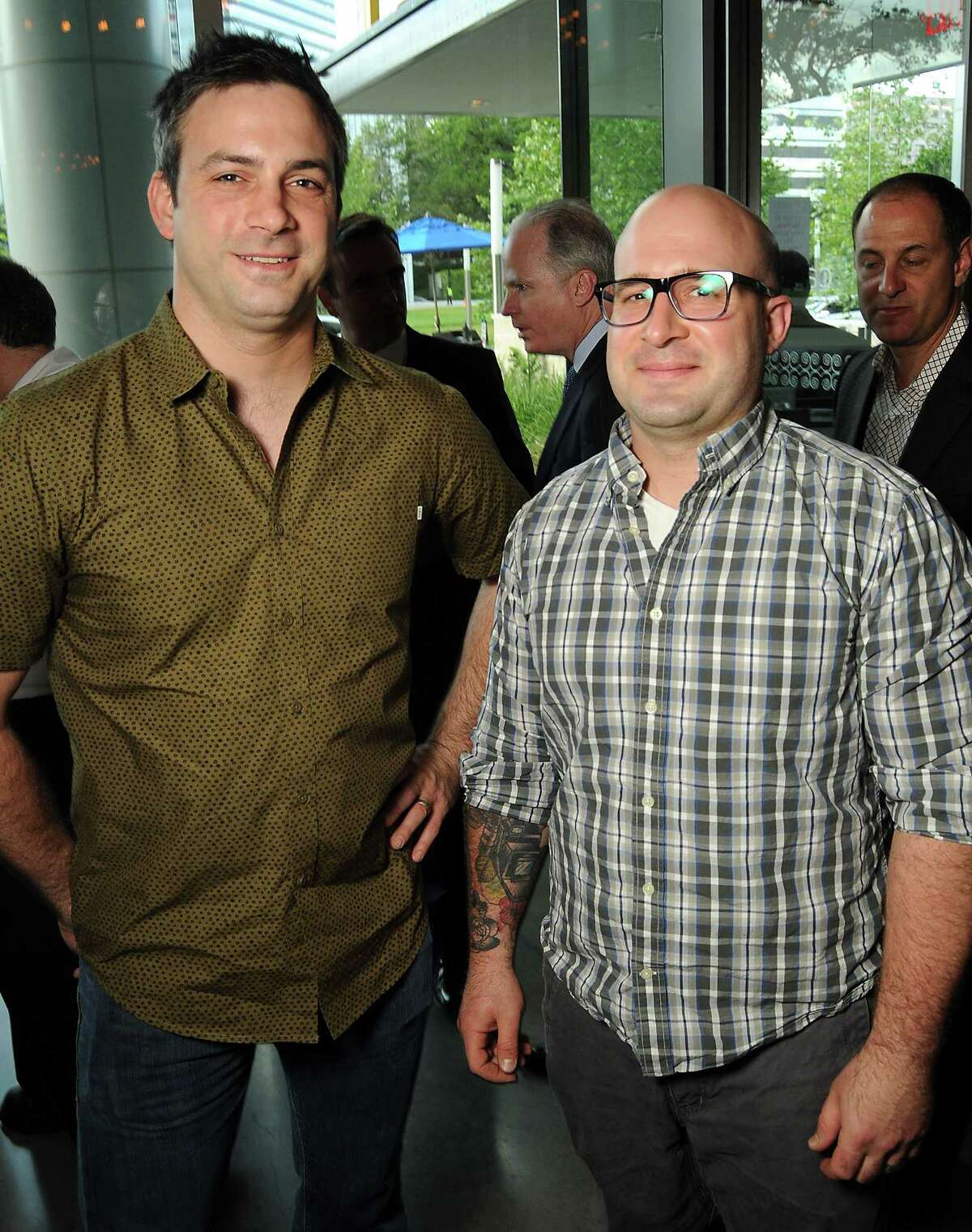 Local culinary stars at BBVA's reception for famed chef Roca