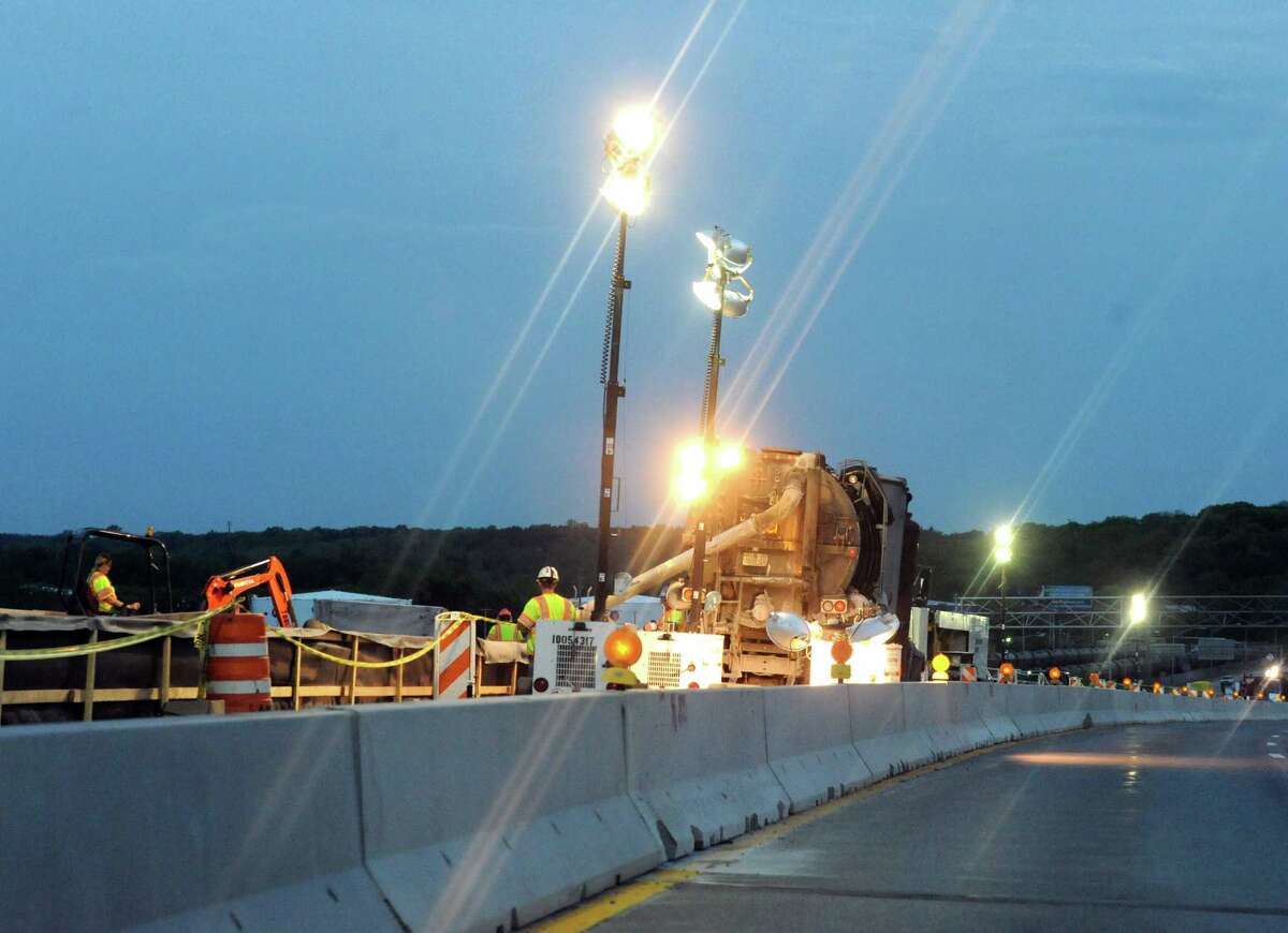 Patroon Island Bridge, 787 paving among 2014 road projects