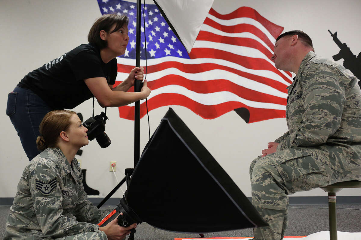 Stirring photos of veterans taken by one of their own