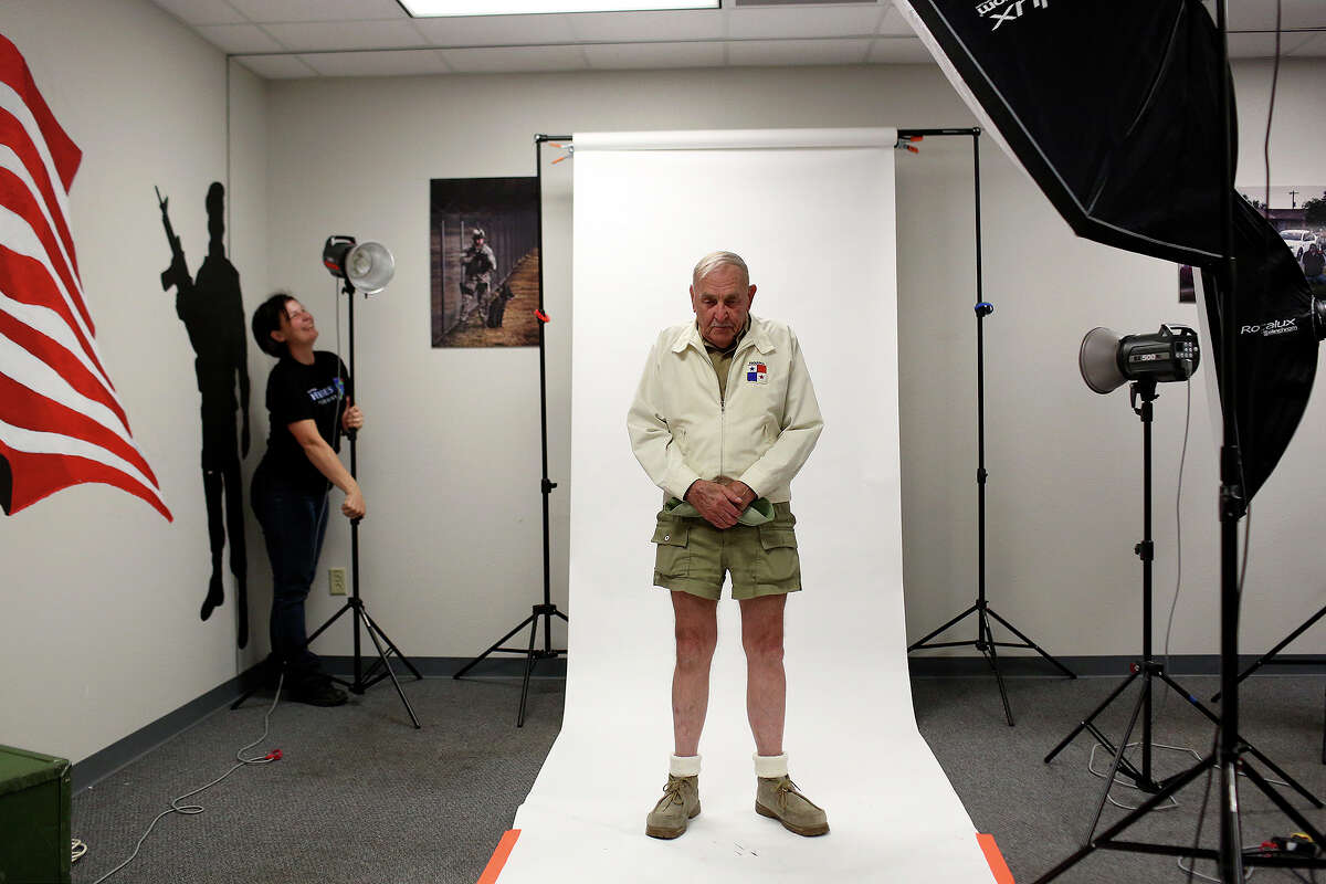 Stirring photos of veterans taken by one of their own