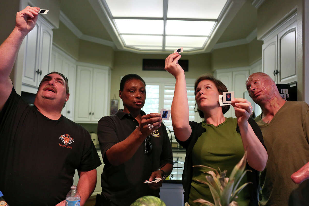 Stirring photos of veterans taken by one of their own