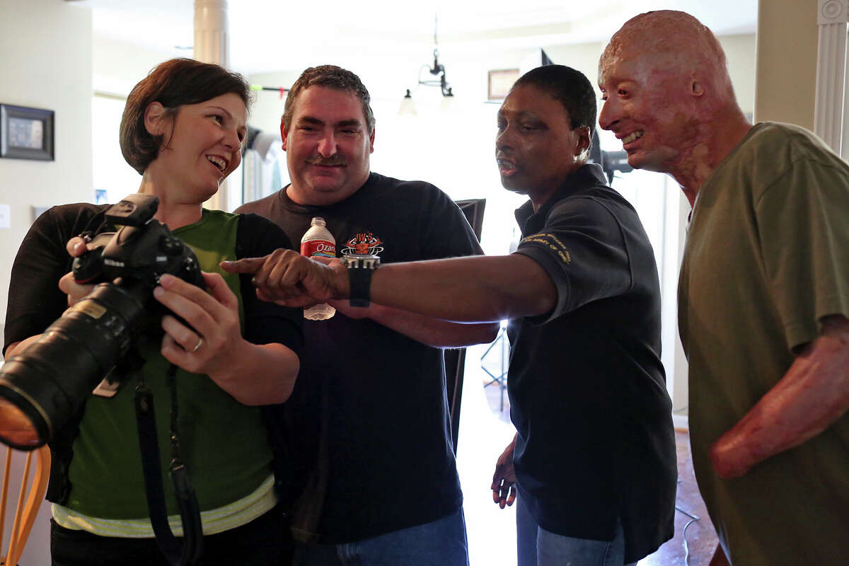 Stirring photos of veterans taken by one of their own