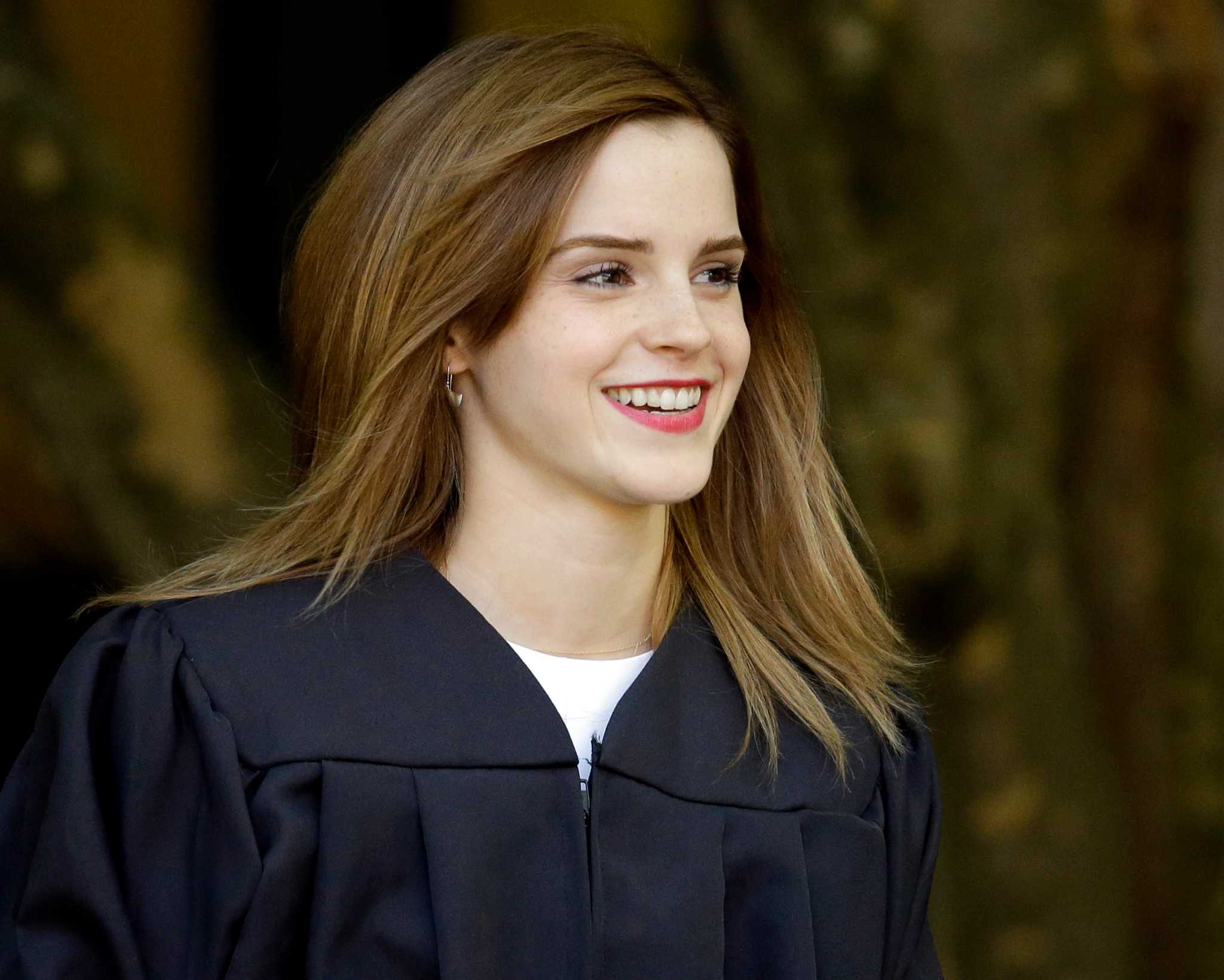 Newsmakers: Actress Watson gets Brown diploma