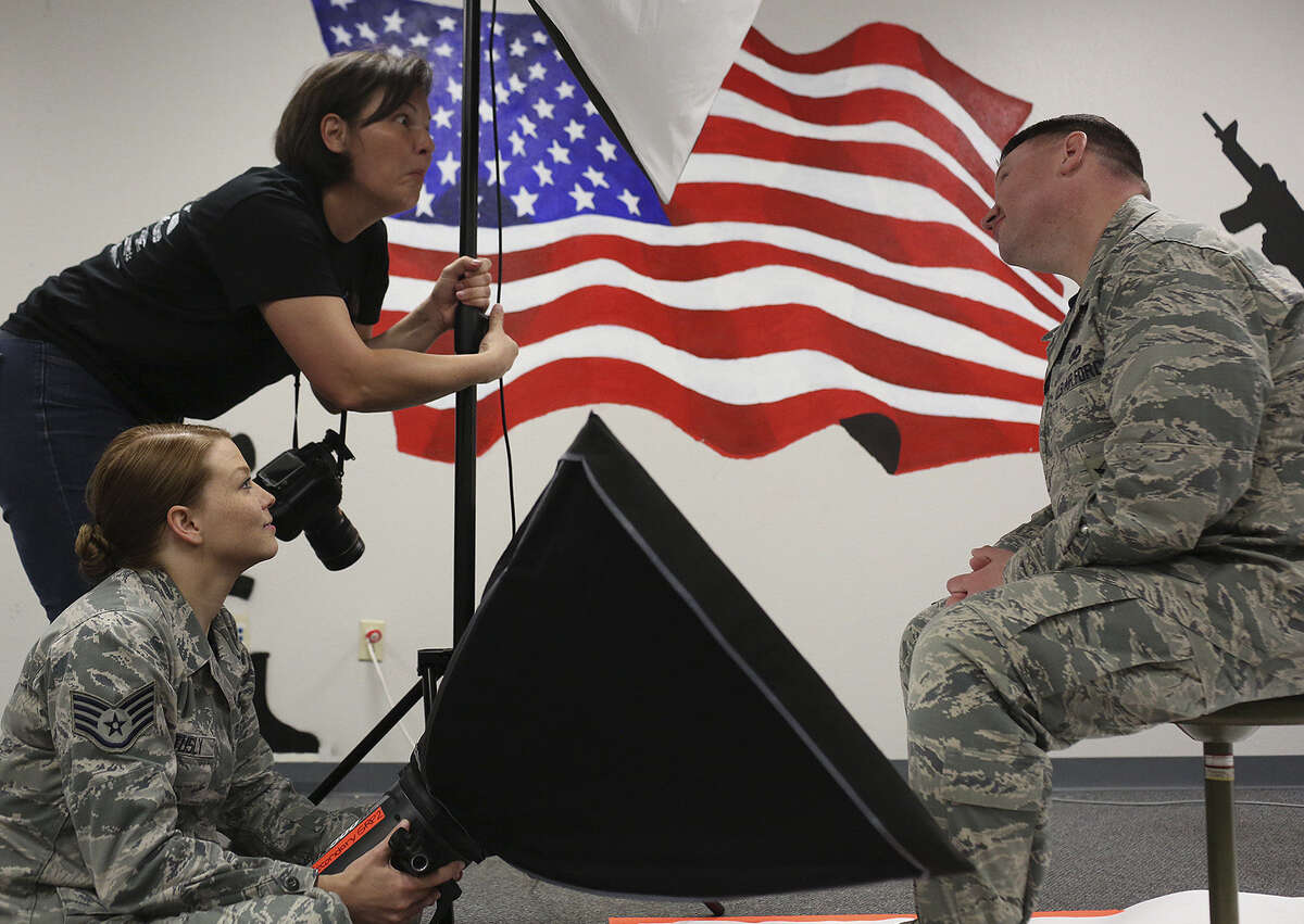 Stirring photos of veterans taken by one of their own