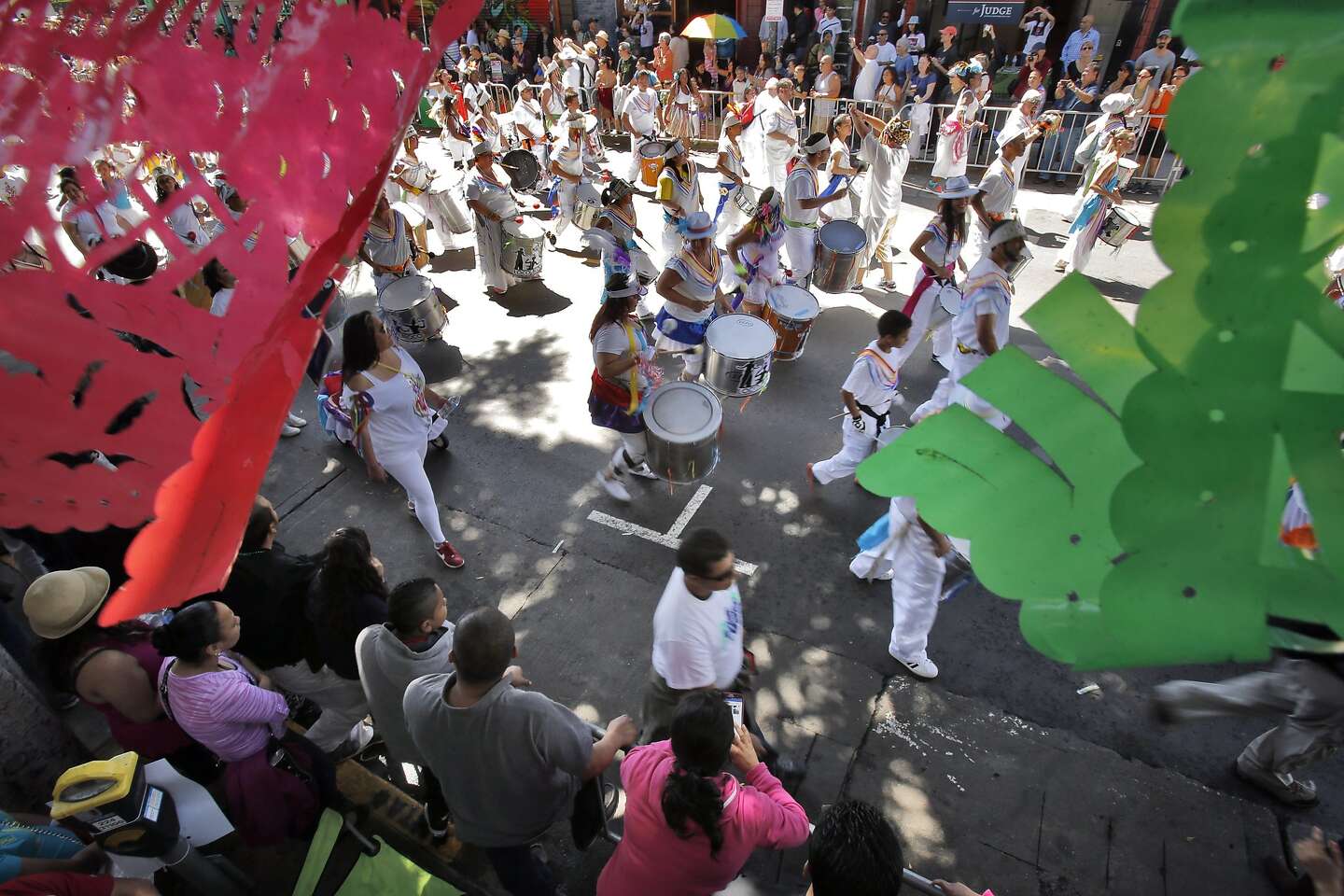 Carnaval partiers parade through S.F.'s Mission District