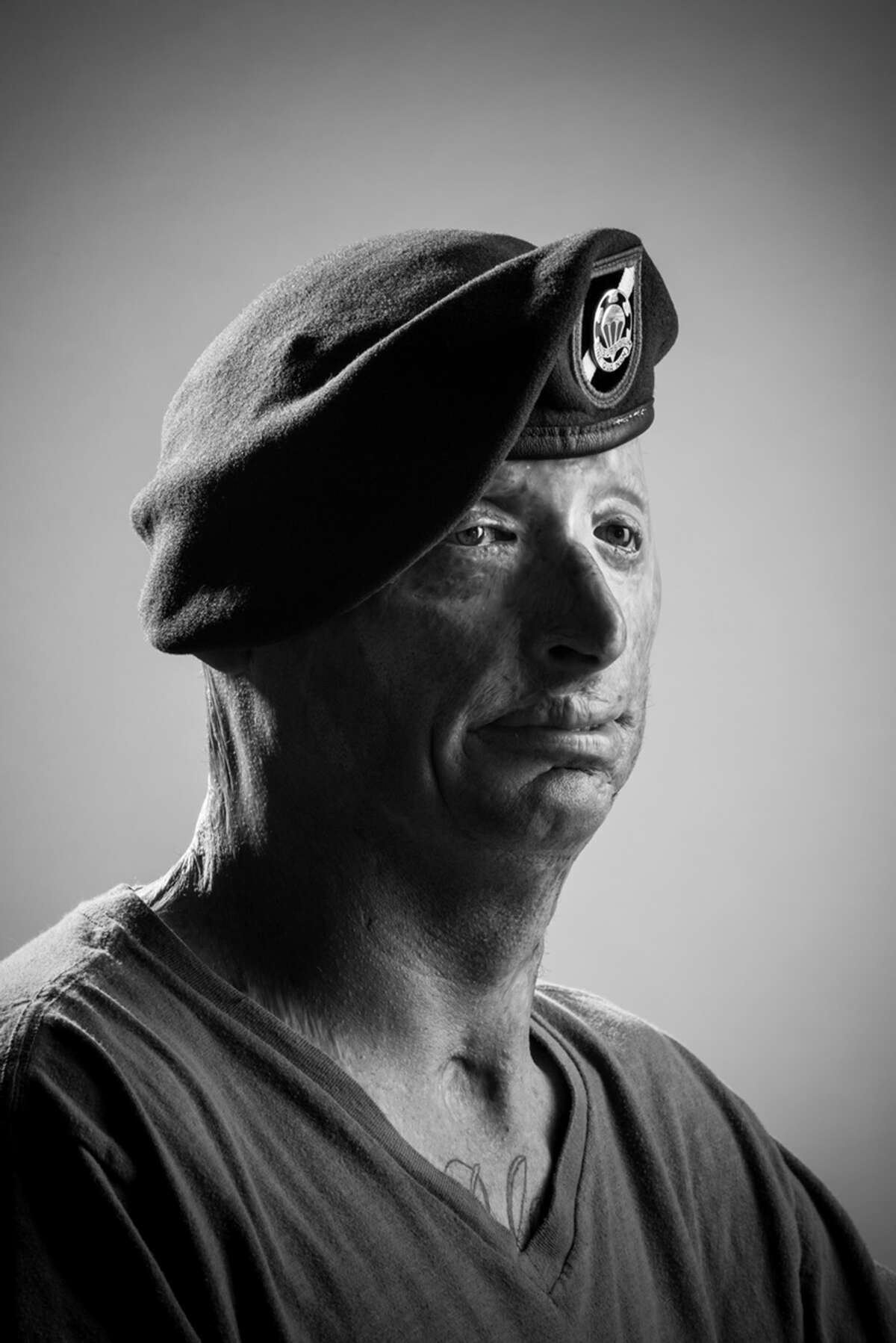 Stirring photos of veterans taken by one of their own