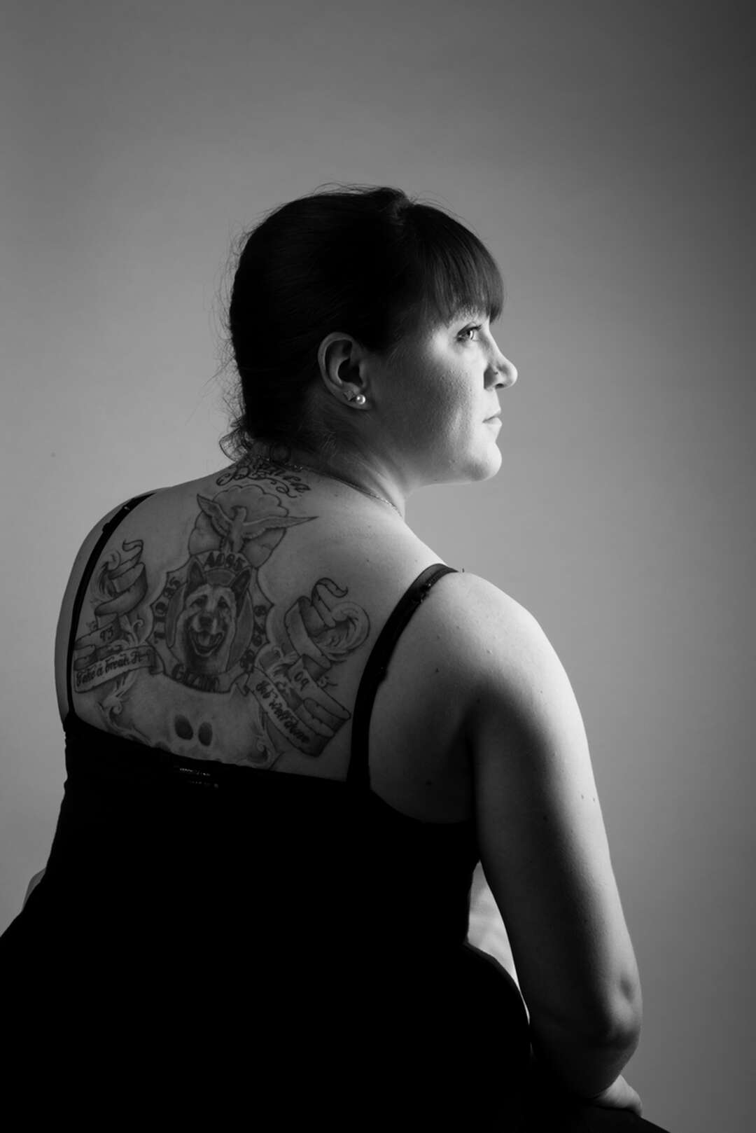 Stirring photos of veterans taken by one of their own