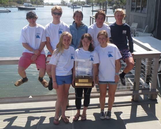 Darien High sailing team wins league championship