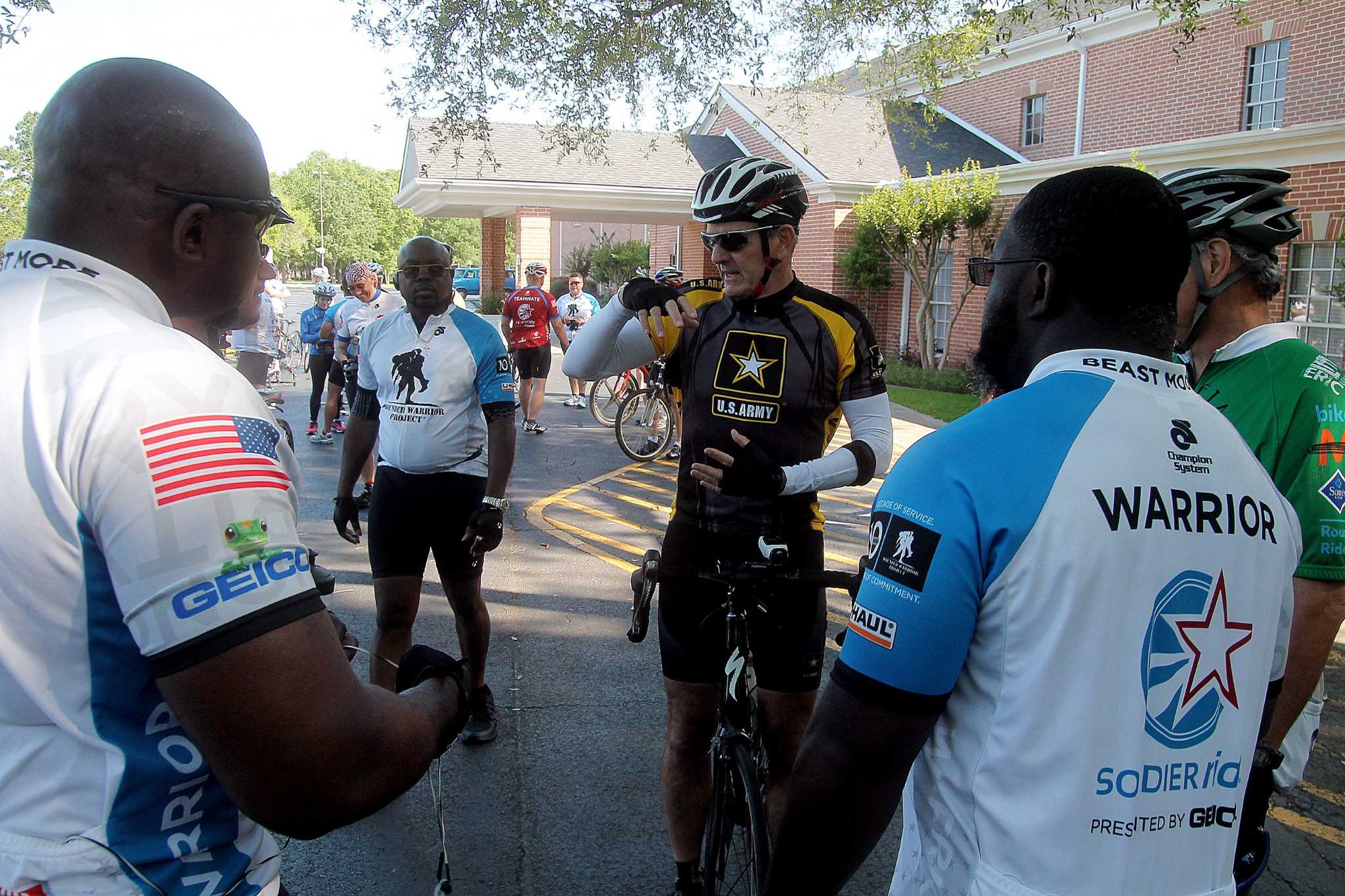 Soldier Ride helps 'Wounded Warriors'