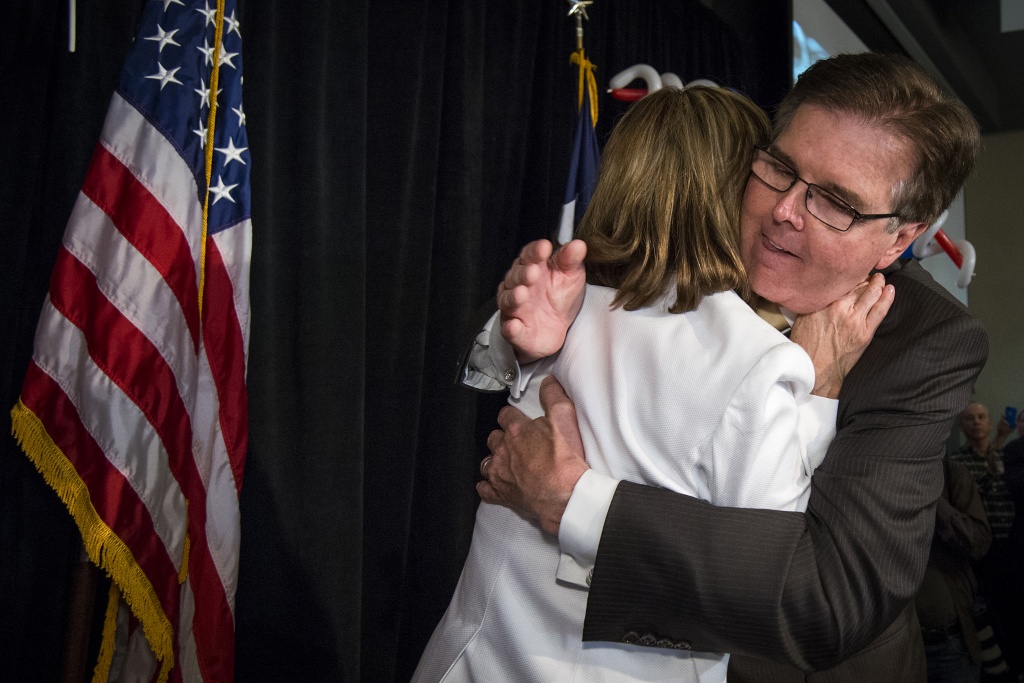 Patrick defeats Dewhurst