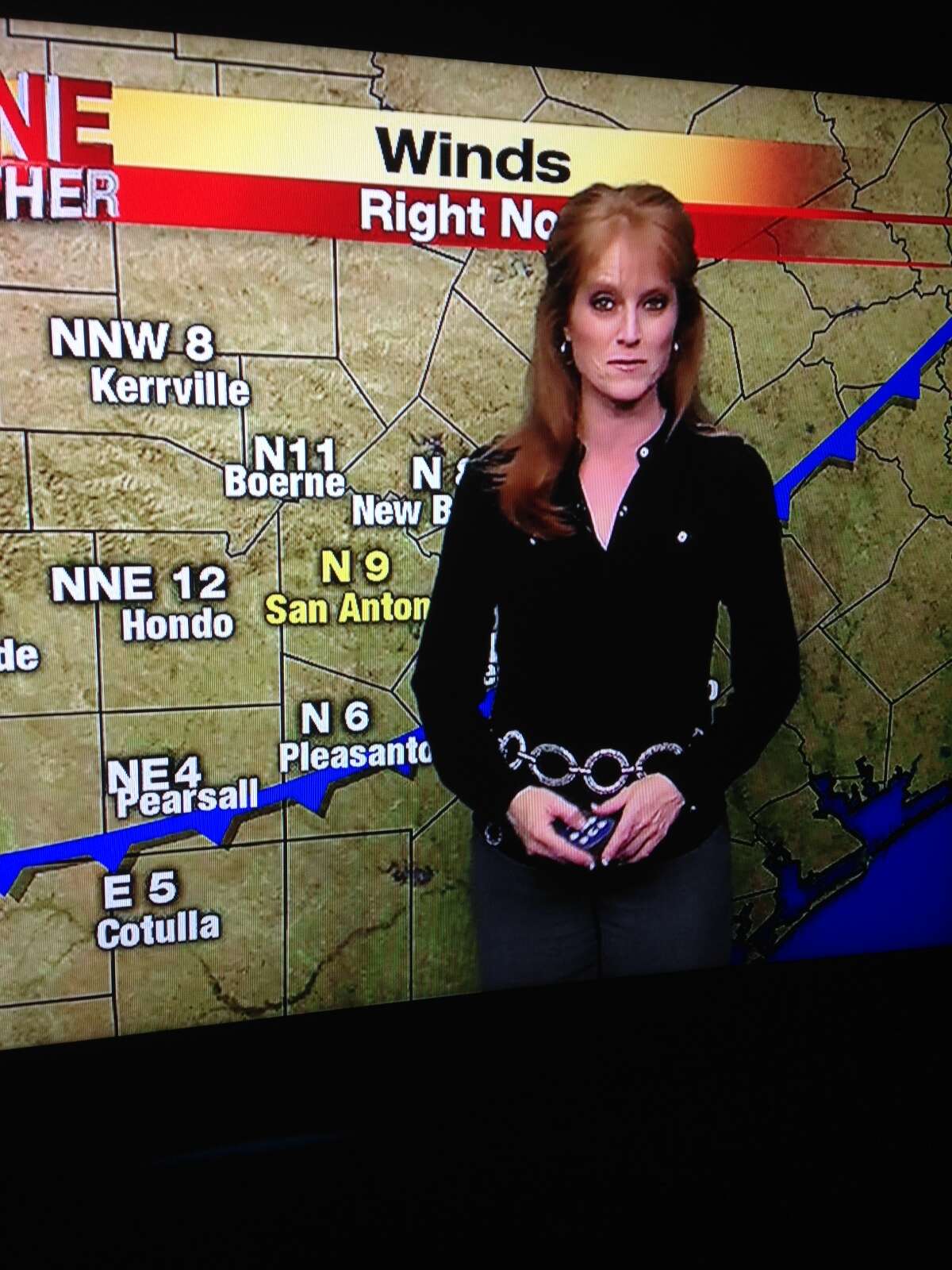 WOAI meteorologist as unpredictable as the weather
