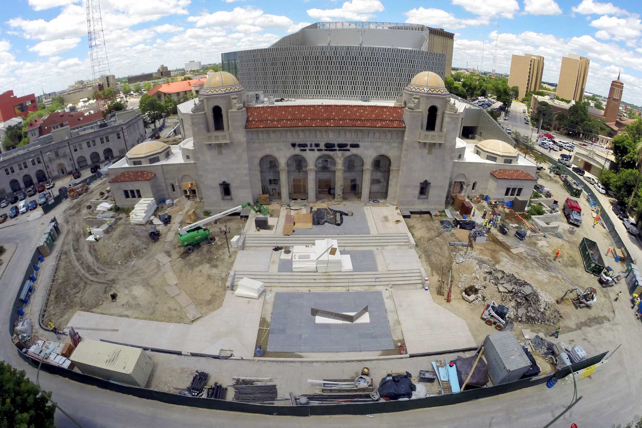 Tobin taking shape as a state-of-the-art performing arts center