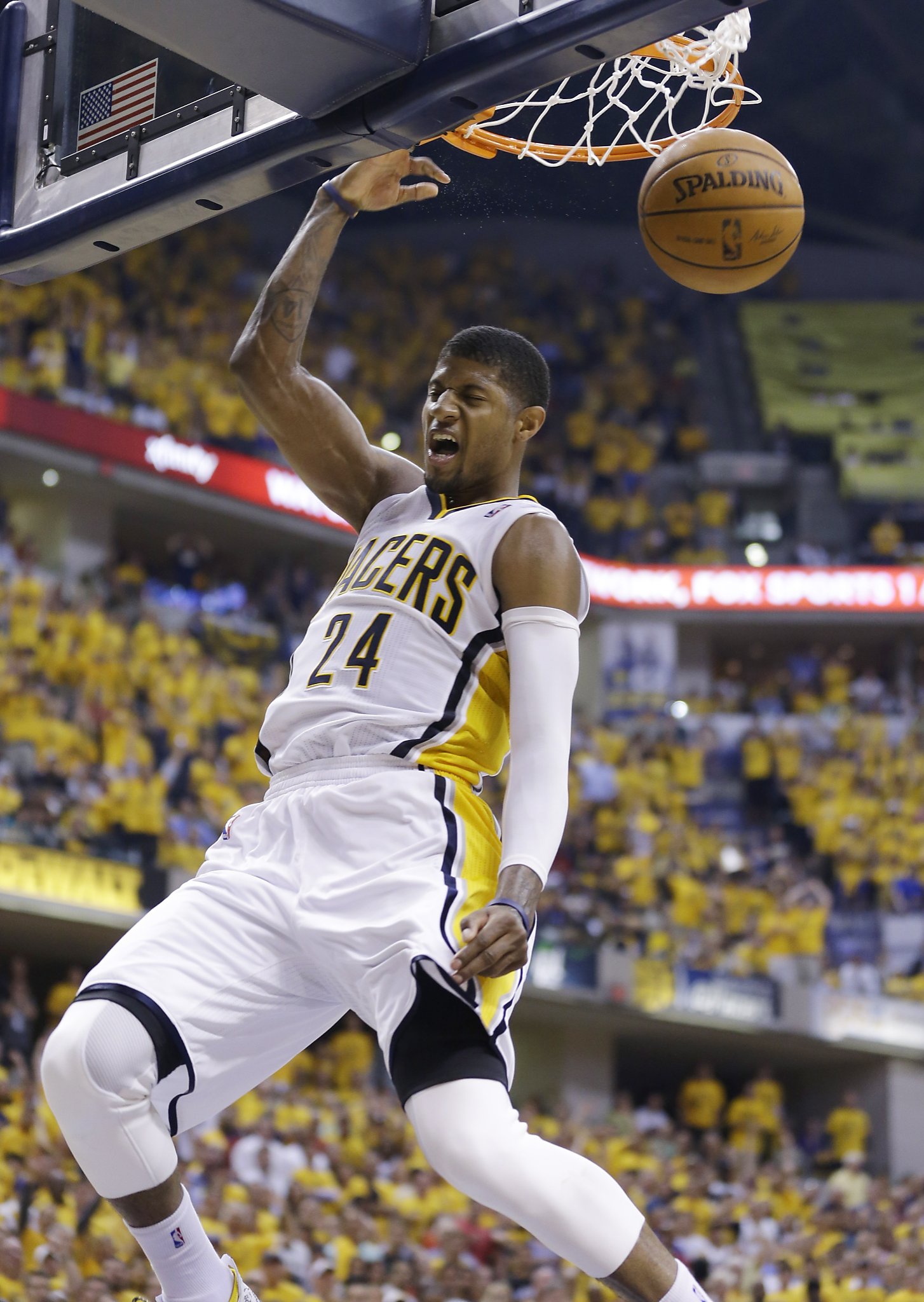 George drops 31 in second half as Pacers keep Heat at bay