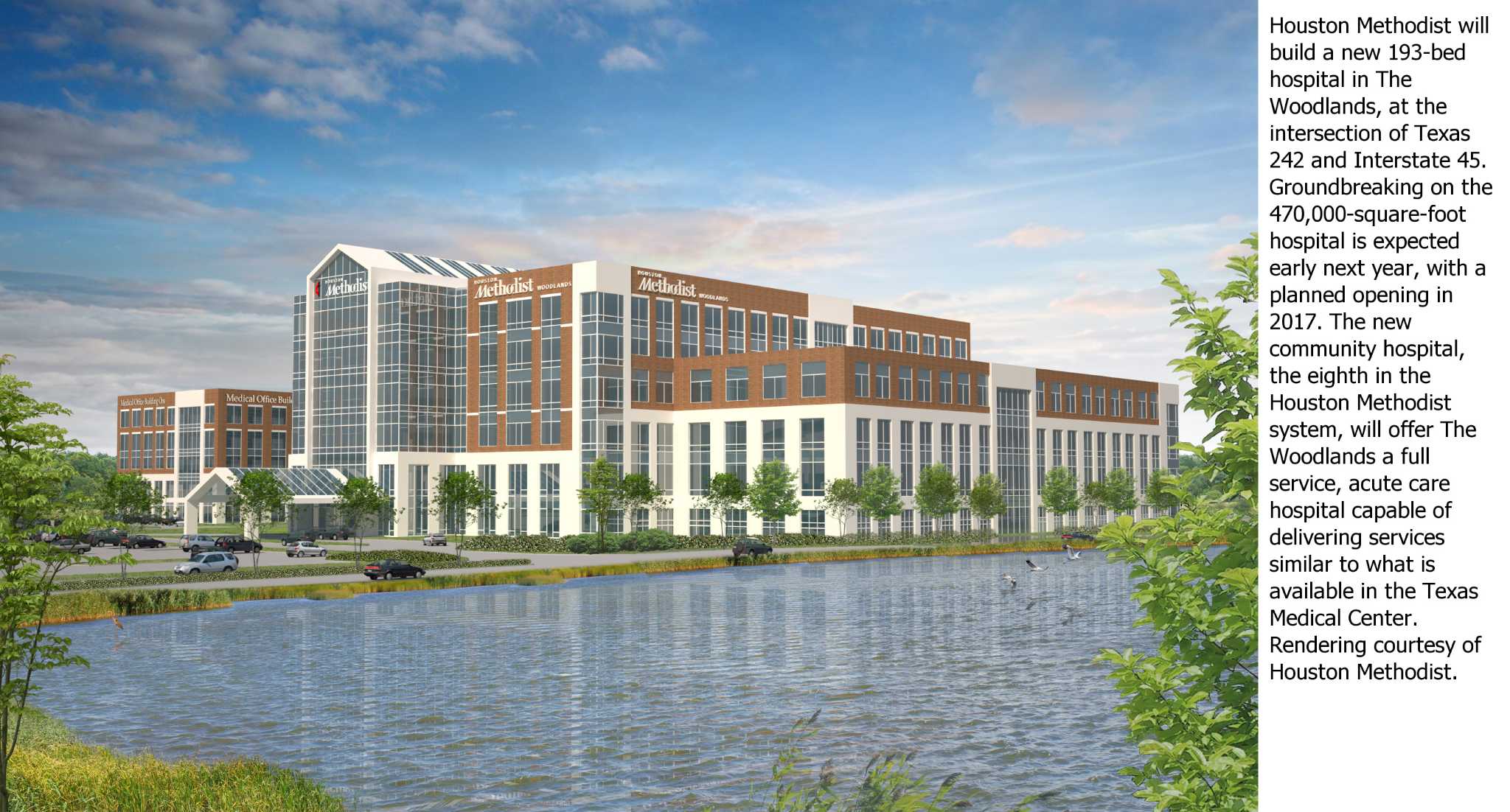 Houston Methodist to build Woodlands hospital, Medical Center tower