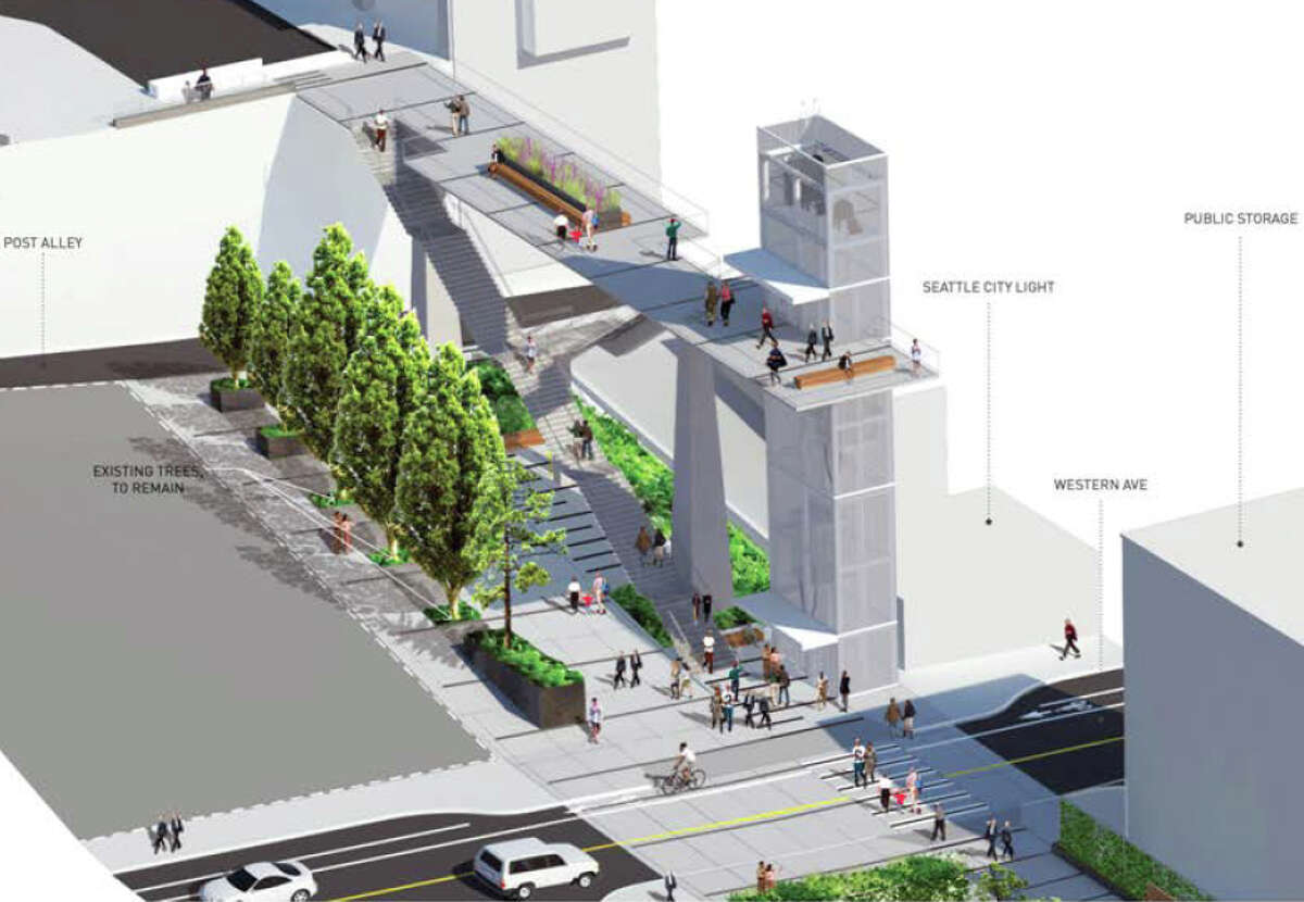 Seattle plans new walkway to waterfront, viewpoint